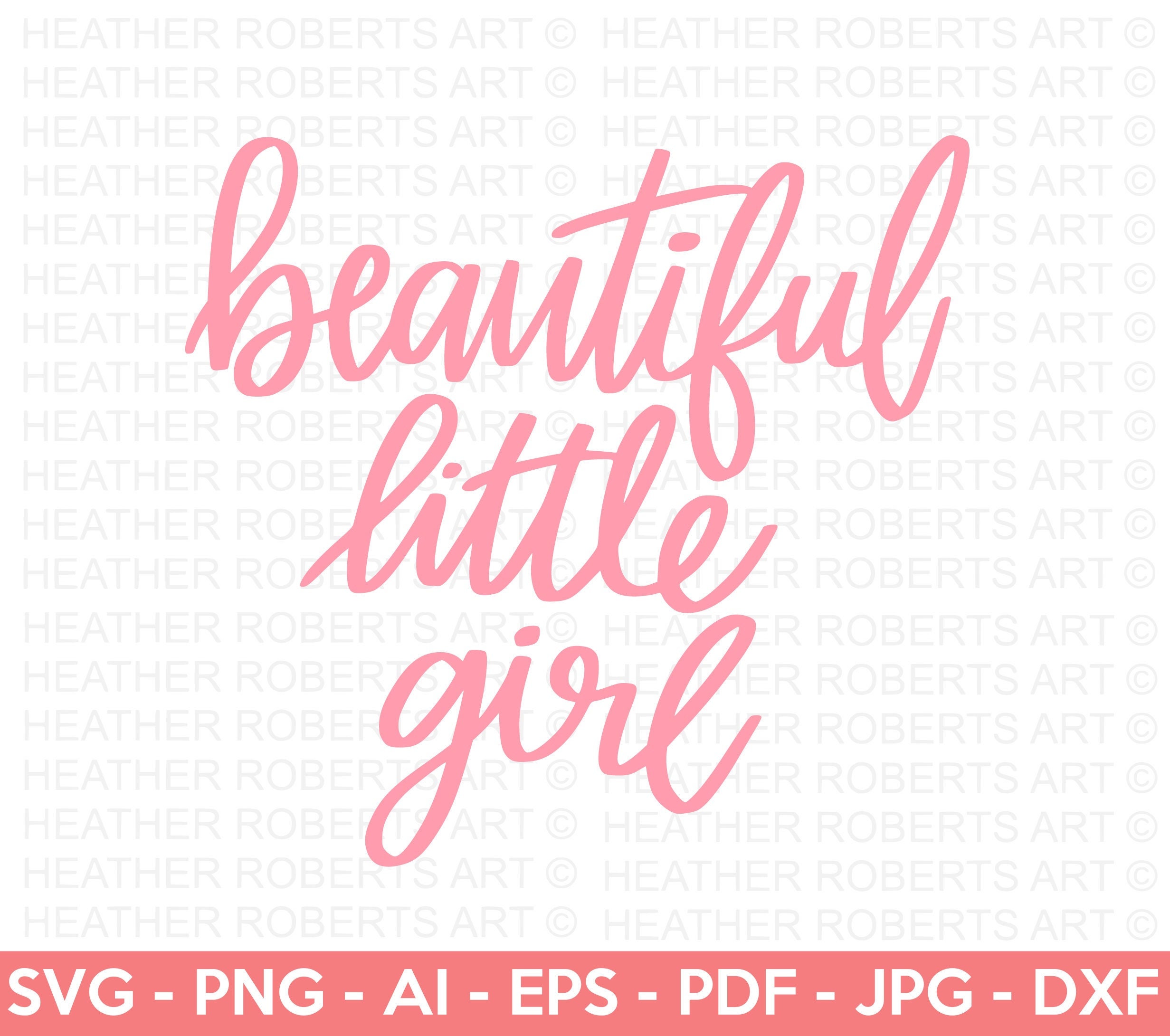Beautiful Little Girl SVG Princess SVG Little Girl SVG - Etsy