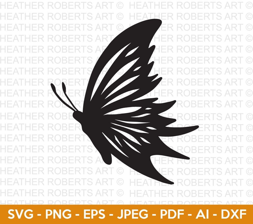 Mariposa SVG Insecto Svg Silueta de mariposa Mariposa - Etsy México
