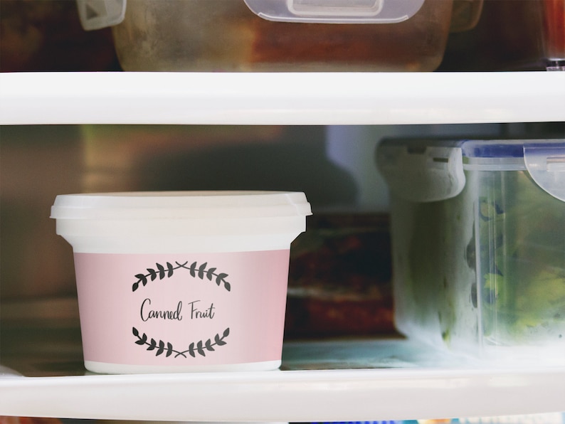 Pantry Labels SVG Bundle Container Label Svg Jar SVG Baking - Etsy