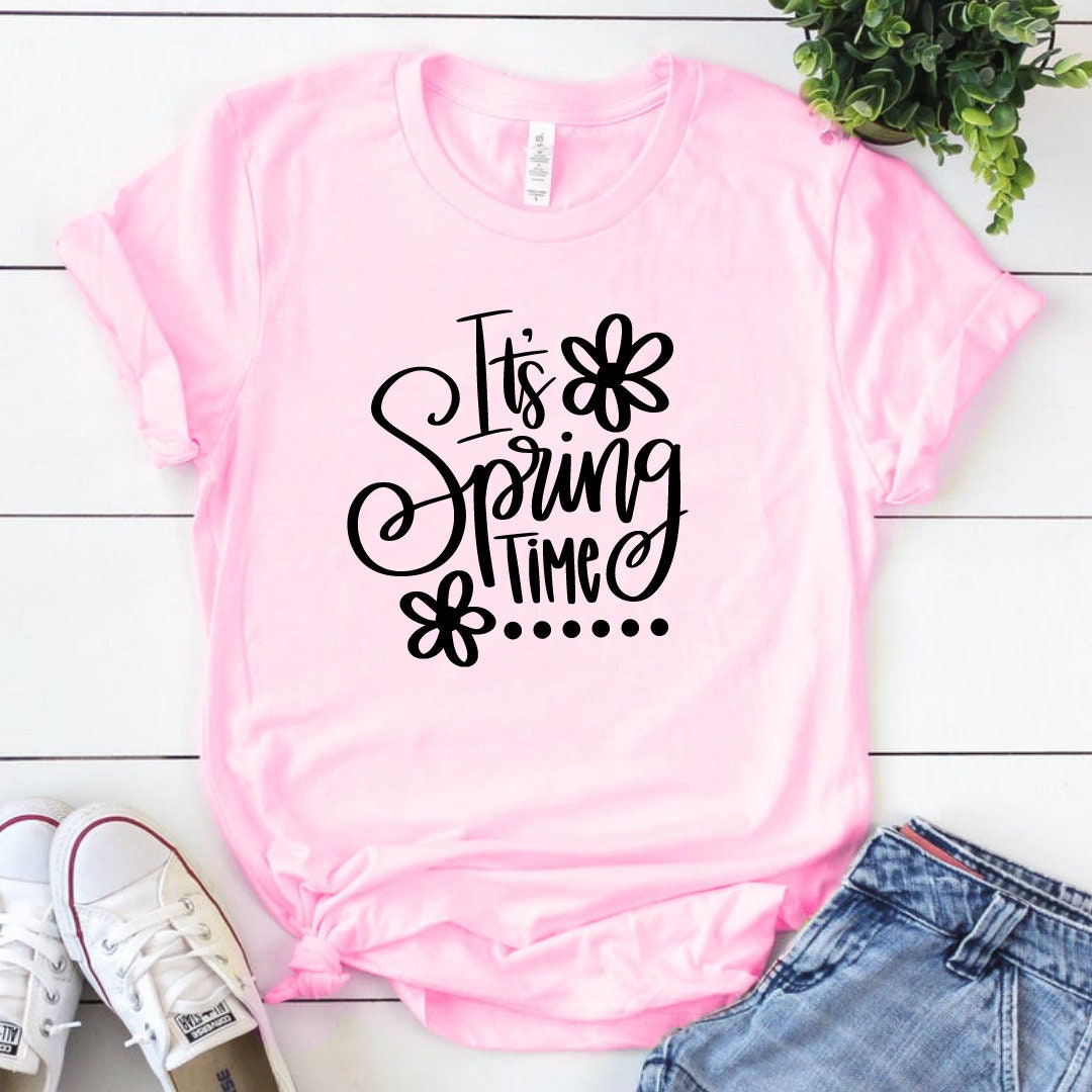 It's Spring Time Svg Spring Svg Easter Svg Flower Svg - Etsy