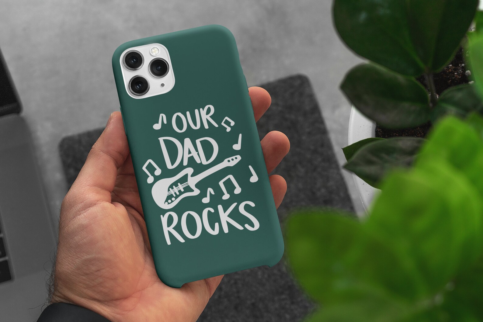 Our Dad Rocks SVG Father's Day SVG Dad Shirt Svg Gift - Etsy