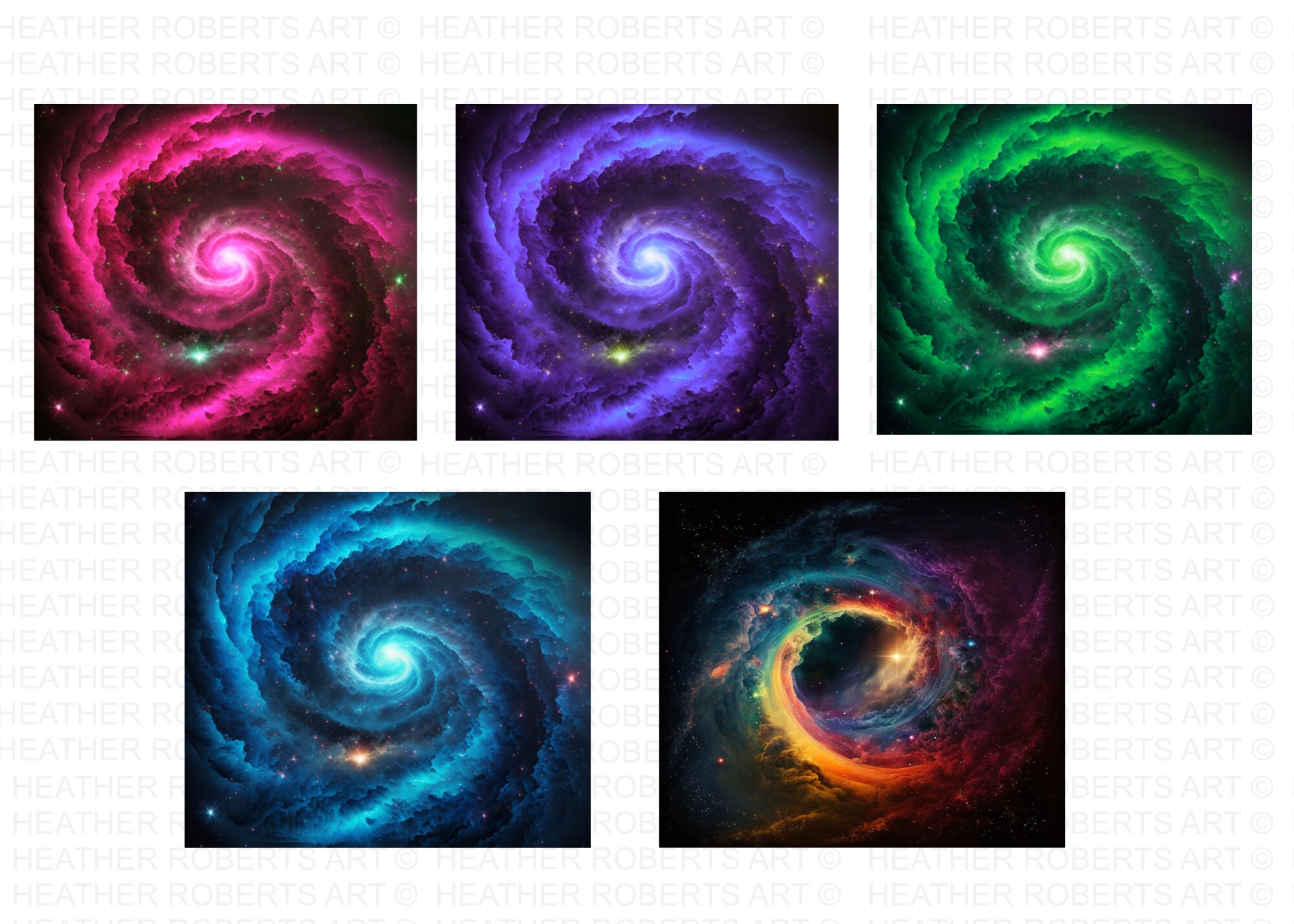 20 Oz Galaxy Skinny Tumbler Sublimation Wraps Bundle Galaxy - Etsy