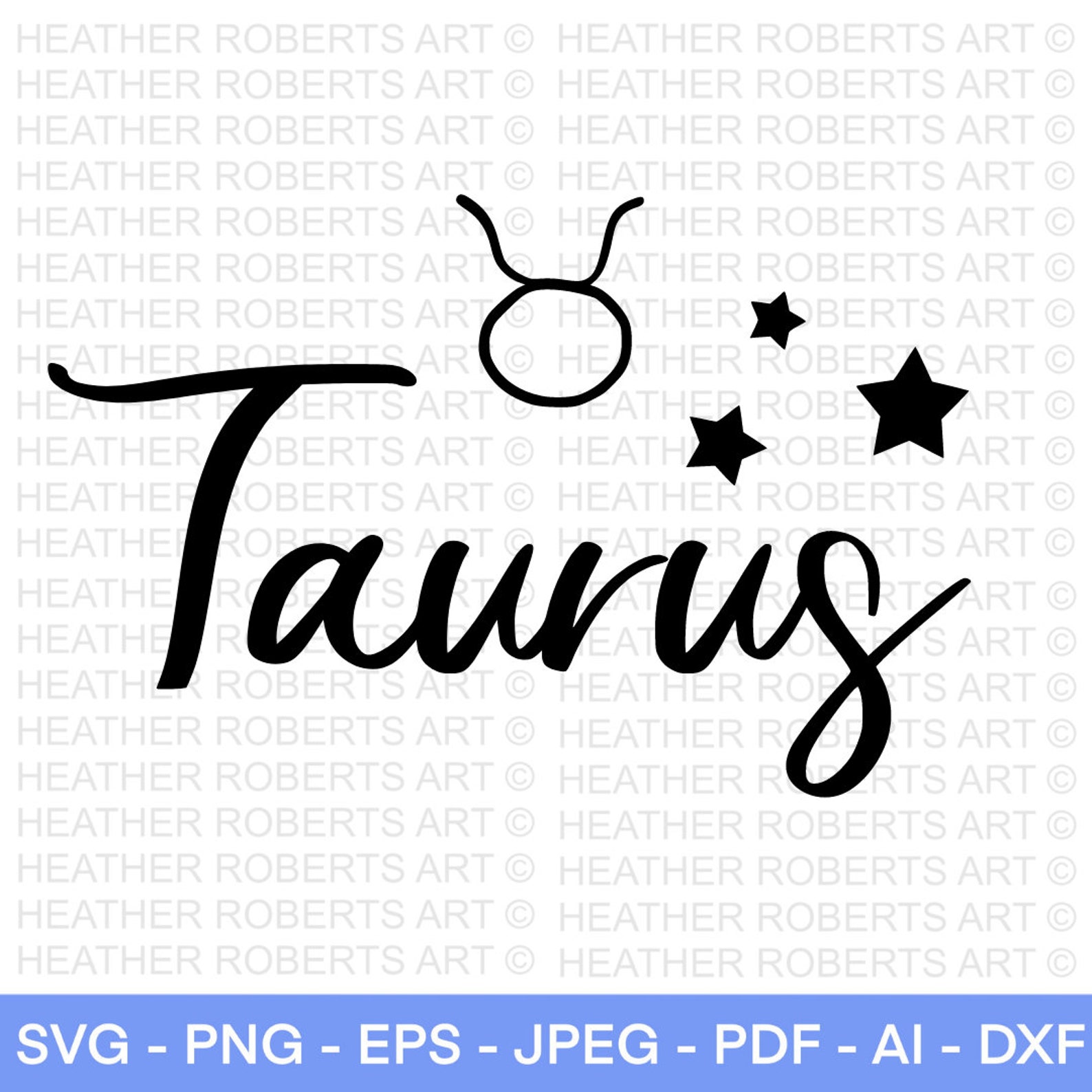 Taurus SVG Zodiac Signs SVG Astrology Signs Svg Zodiac - Etsy