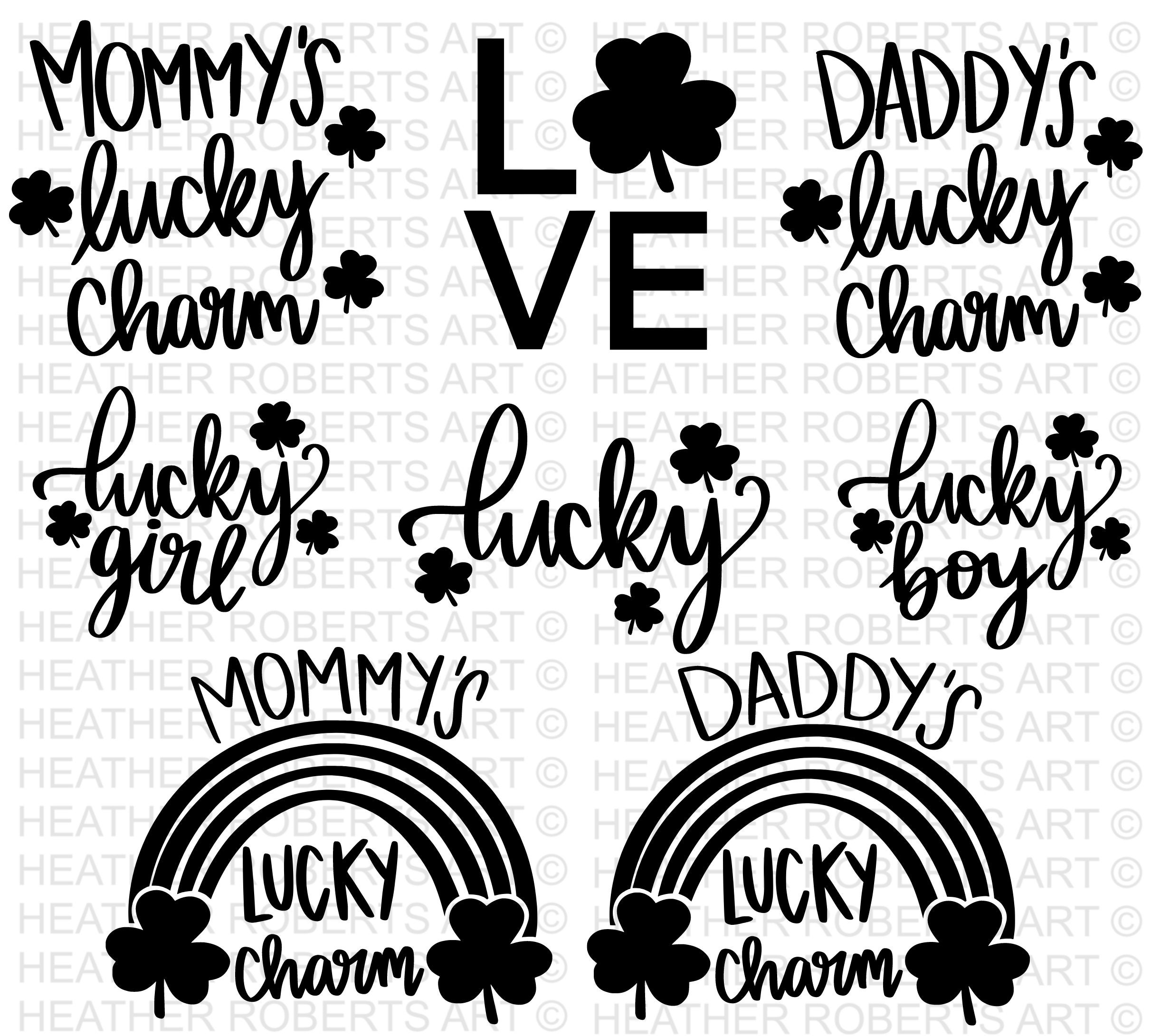 Paquete SVG del día de San Patricio SVG afortunado SVG - Etsy México