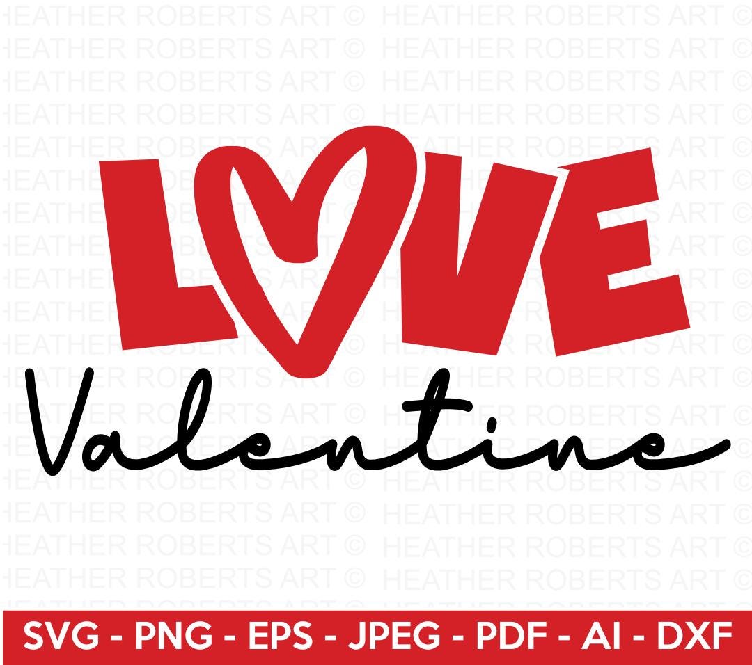 Love Valentine SVG, Valentines Day SVG, Valentine Shirt SVG, Retro ...
