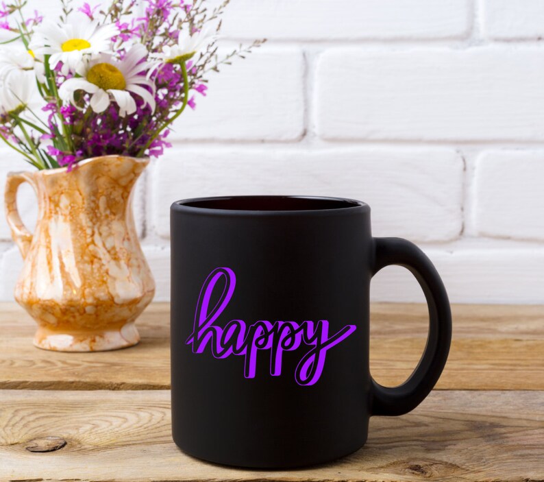 3D Happy SVG 3D Words 3D Designs Happy SVG Smile Svg - Etsy
