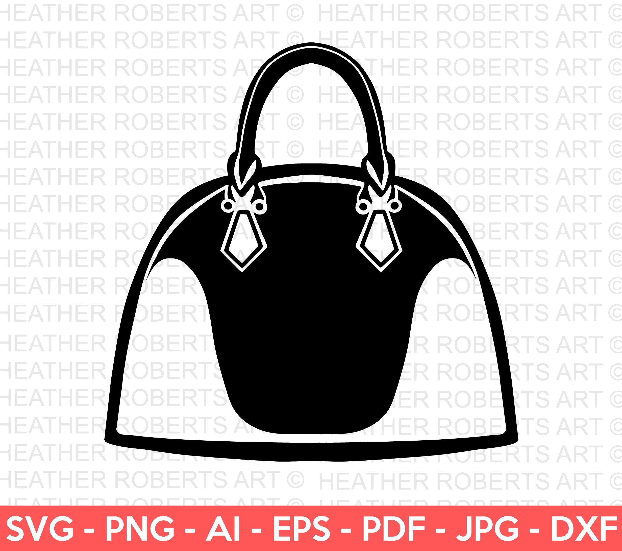 Purse Silhouette Clip Art