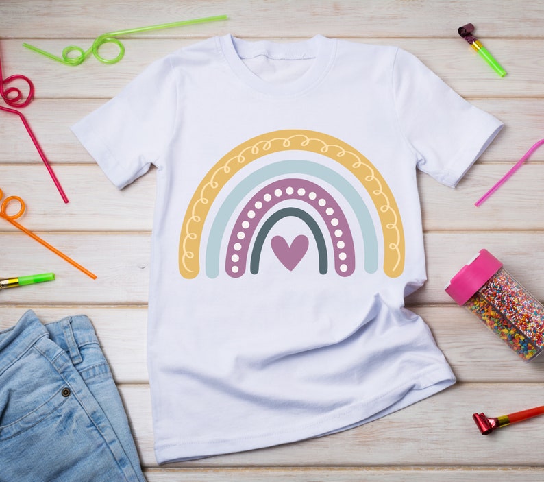 Rainbow SVG Bundle Baby Rainbow SVG Bundle Nursery Rainbow - Etsy