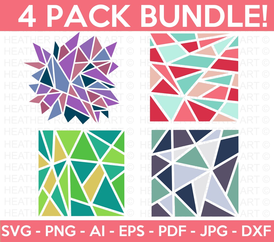 Geometric Pattern SVG Bundle, Geometric Background SVG, Pattern SVG ...