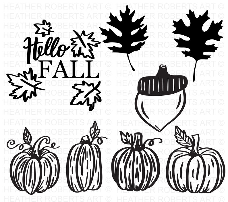 Fall SVG Bundle Fall SVG Autumn Svg Thanksgiving Svg Fall - Etsy