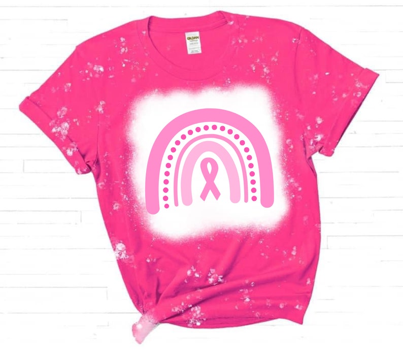 Breast Cancer Awareness Rainbow SVG Cancer SVG Breast Cancer - Etsy