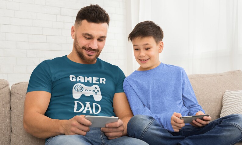 Gamer Dad SVG Father's Day SVG Dad Shirt Svg Gift for - Etsy