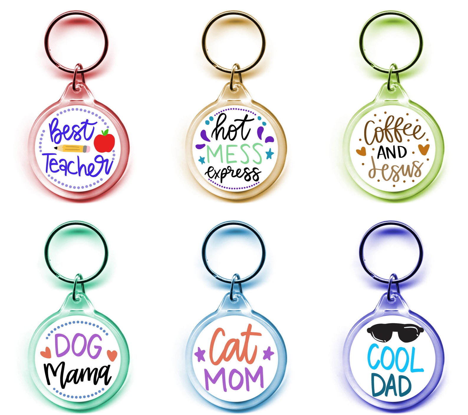Keychain Quotes SVG Bundle, Keychain SVG Bundle, Designs for Keychains ...
