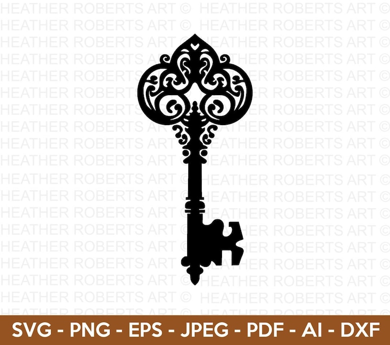 Key Svg Key Clipart Svg Lock Svg Antique Svg House Key - Etsy