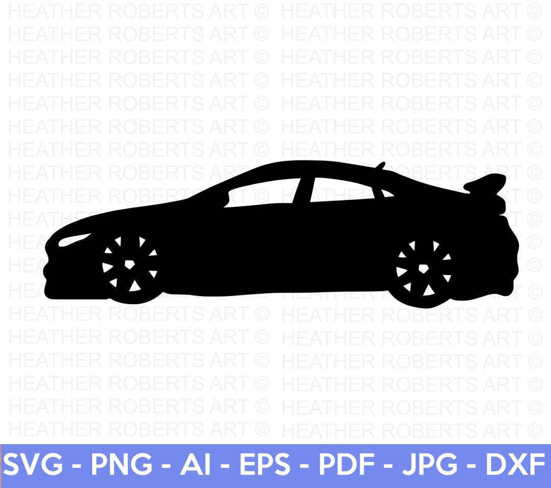 Car SVG, Car Silhouette, Car Clipart, Car Vector File, Car Cut Files ...