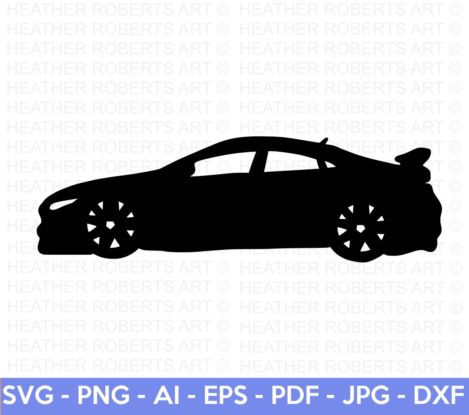 Car SVG Car Silhouette Car Clipart Car Vector File Car Cut - Etsy