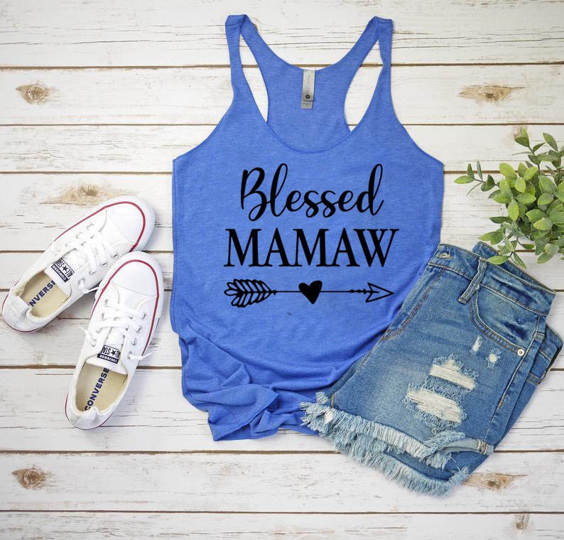 Blessed Mamaw Svg Grandma Shirt Svg Mimi Life Svg Nana - Etsy
