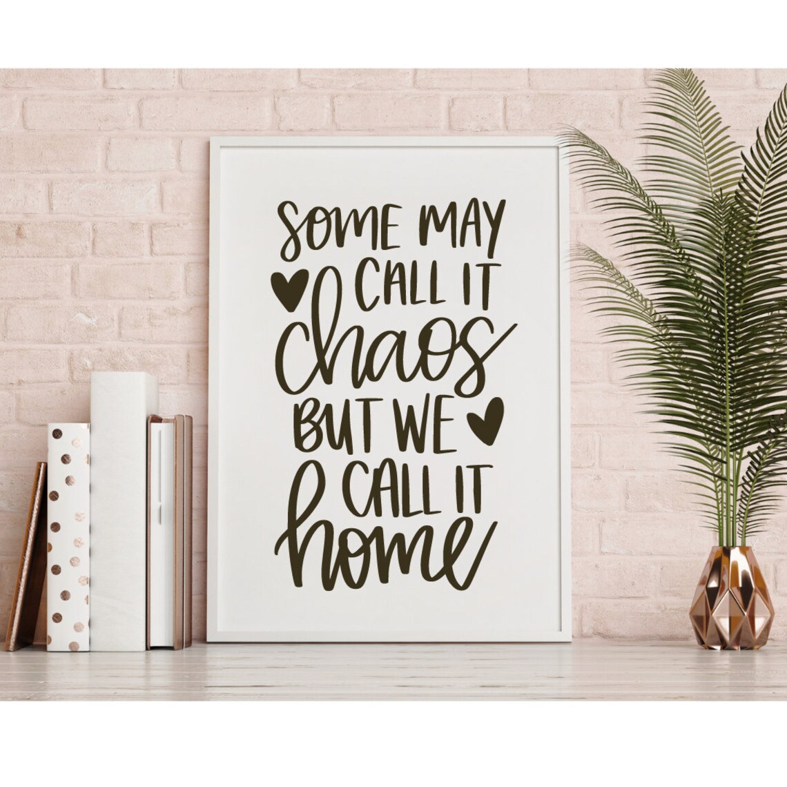 We Call It Home SVG Chaos SVG Svg Family Wall Decor Svg | Etsy