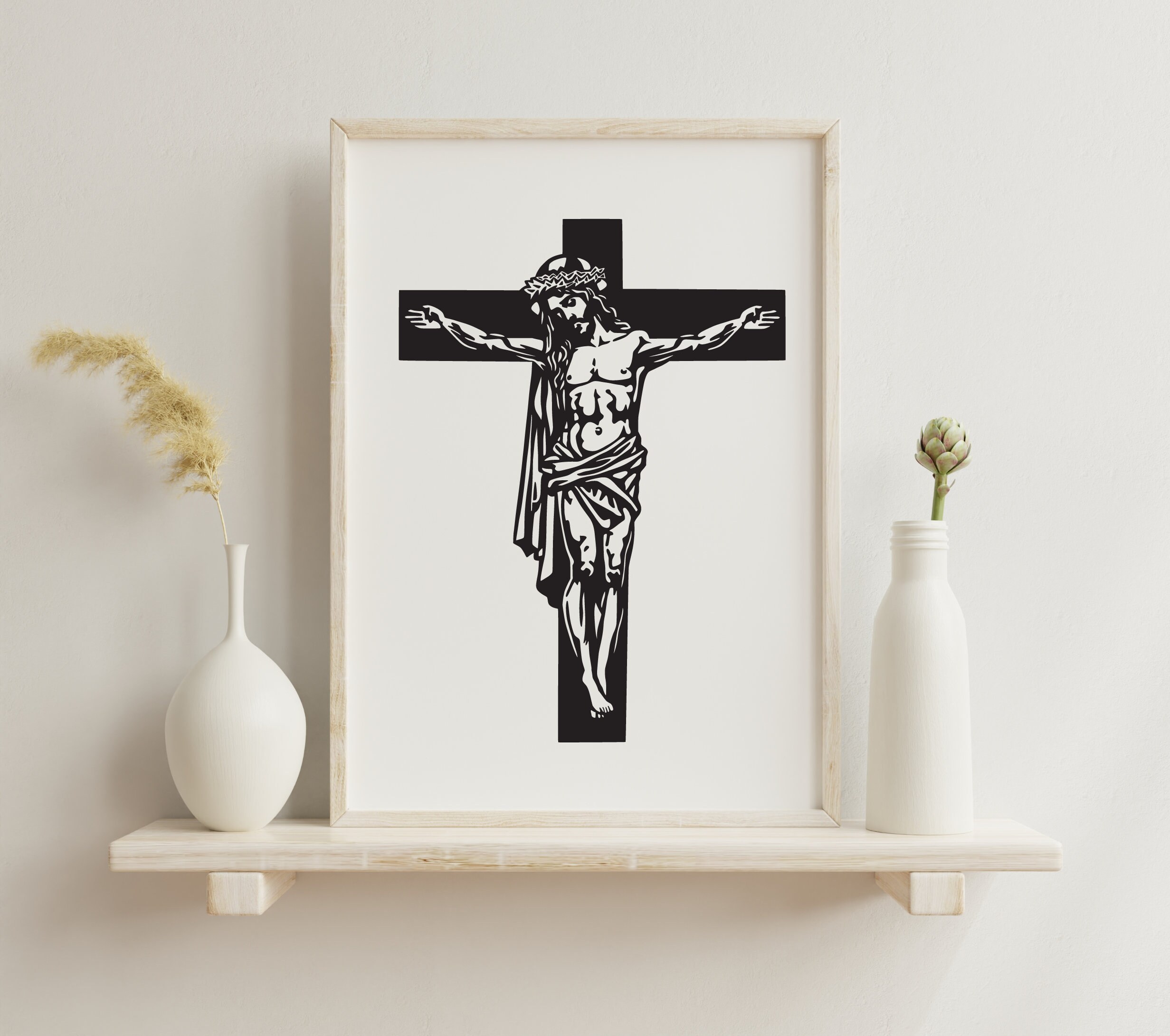 Jesus Christ SVG Jesus Christ Crucifix SVG Jesus Christ - Etsy Canada