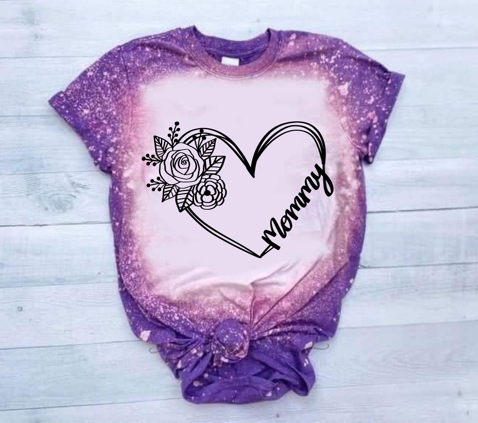 Floral Heart Mommy SVG Mother SVG Blessed Mom Svg Mom - Etsy