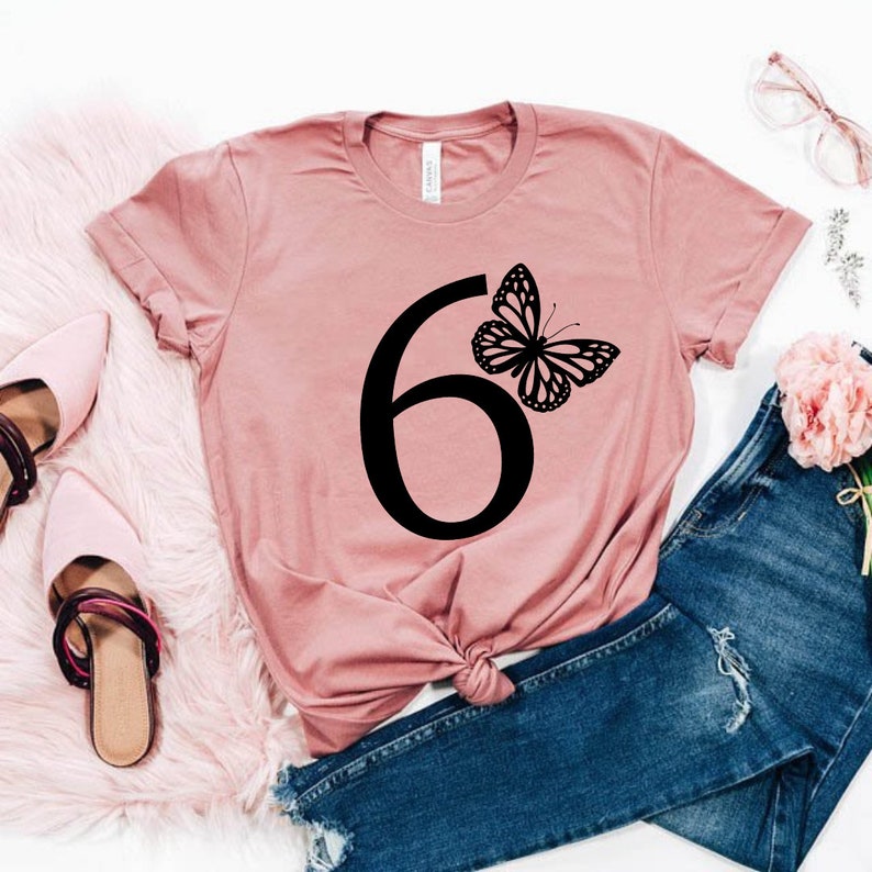 Butterfly Monogram Numbers SVG PNG Monogram Frame Alphabet - Etsy