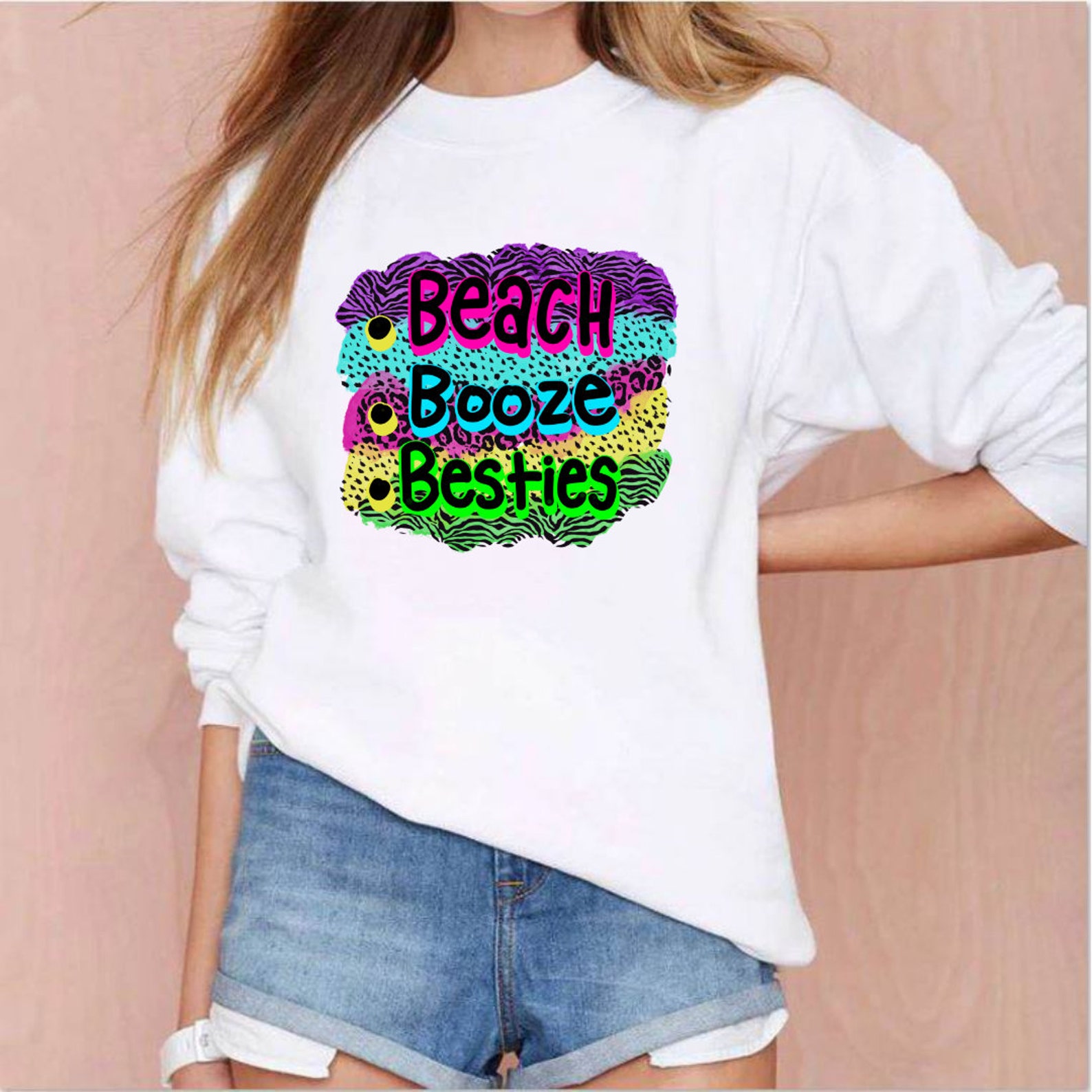 Beach Booze Besties Sublimation Beach Babe Beach Designs - Etsy
