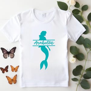 Mermaid Split Monogram Svg, Mermaid SVG, Mermaid Clipart SVG, Cute ...