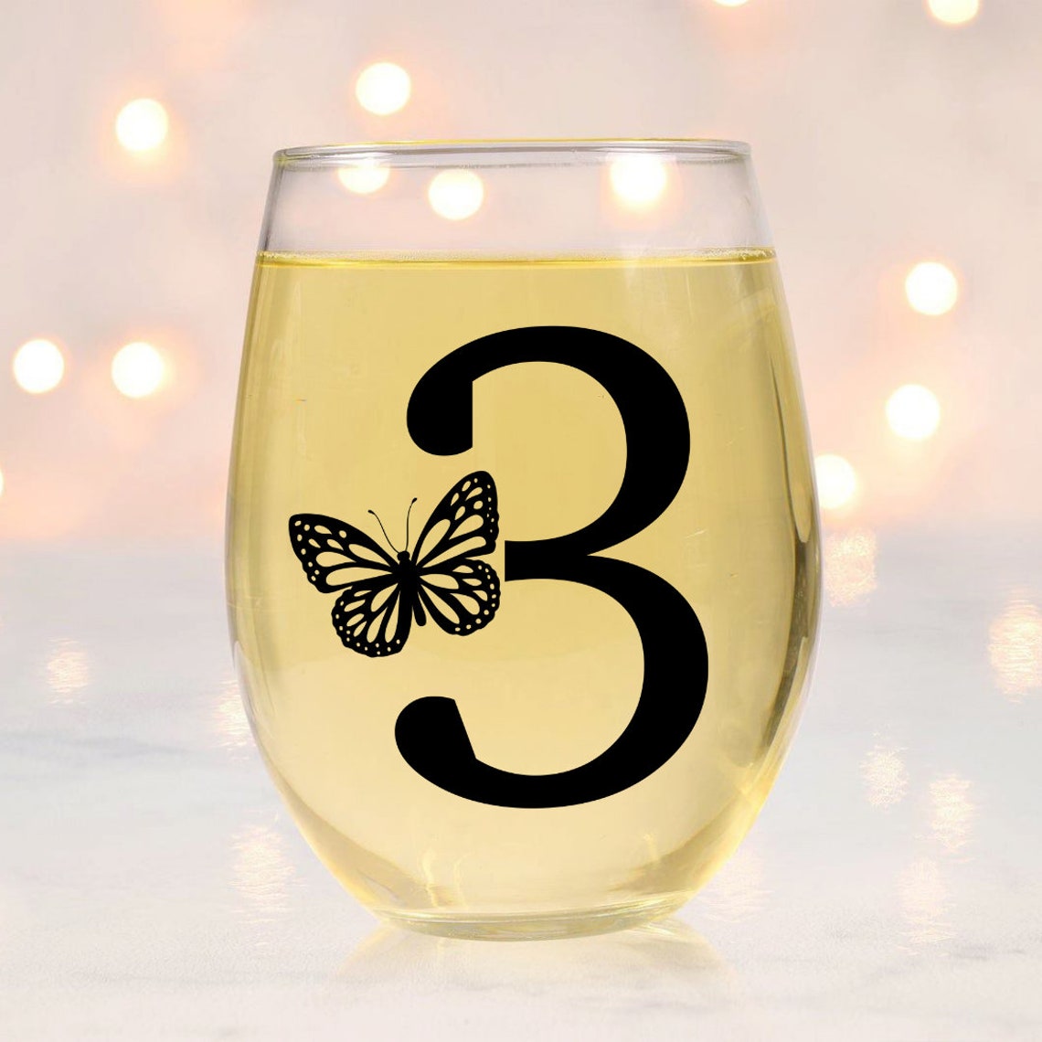 Butterfly Monogram Numbers SVG PNG Monogram Frame Alphabet - Etsy