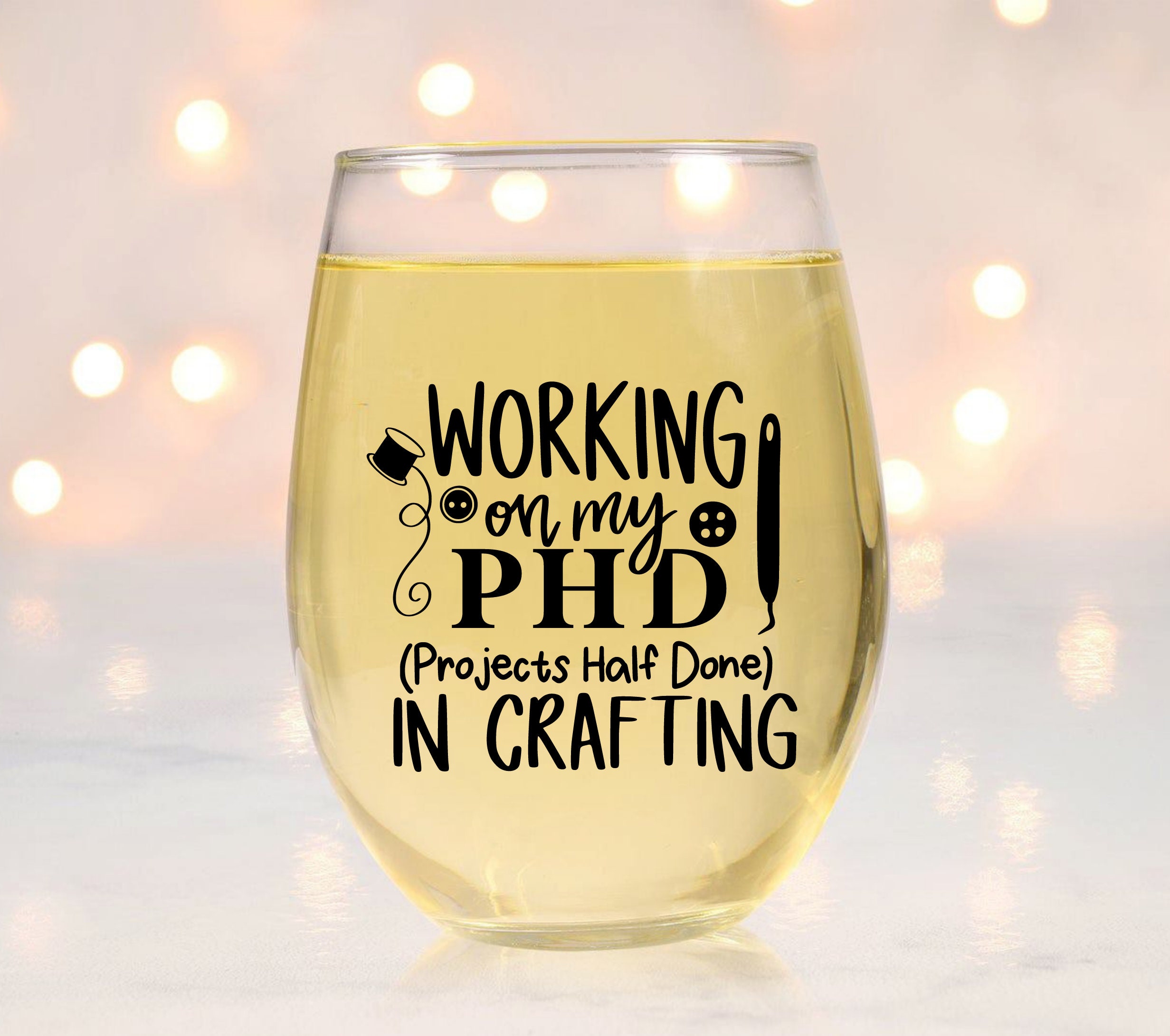 Working on My PHD SVG Projects Half Done Crafting SVG - Etsy Canada