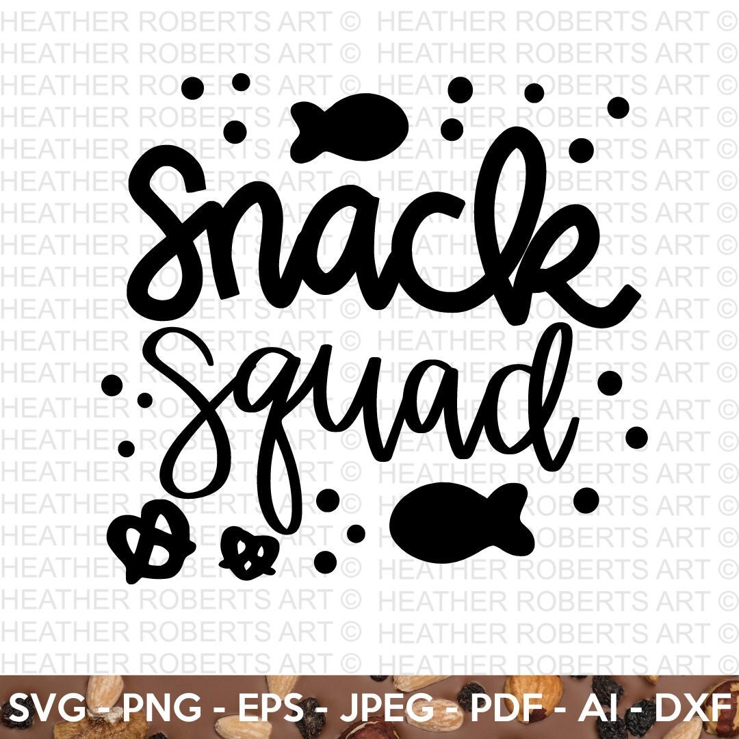 Snack Squad SVG, Funny Quotes Svg, Kids, Boys, Baby Onesies, Toddlers ...