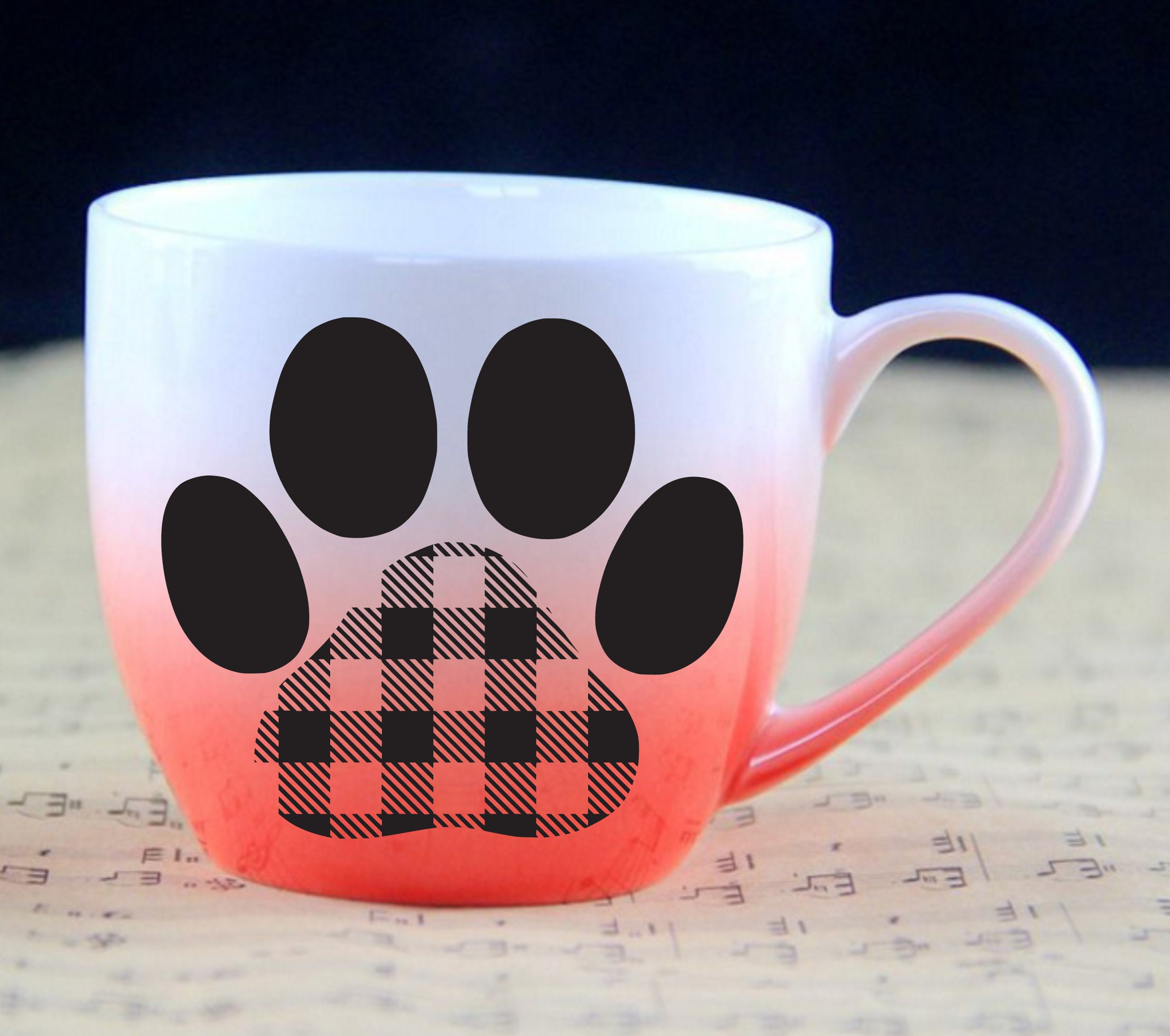 Checkered Dog Paw Svg Dog Svg Paw SVG Animal Paw Svg - Etsy Australia