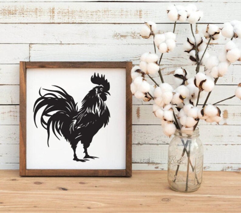 Chicken SVG Bundle, Chicken Svg, Rooster Svg, Farmhouse SVG, Floral ...