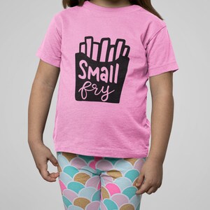 Small Fry SVG: Funny Kids Design, Cricut Cut File (digital Download) - Etsy