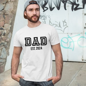 Dad Est SVG, Father's Day SVG, Dad Shirt Svg, Gift for Dad Svg, Dad SVG ...