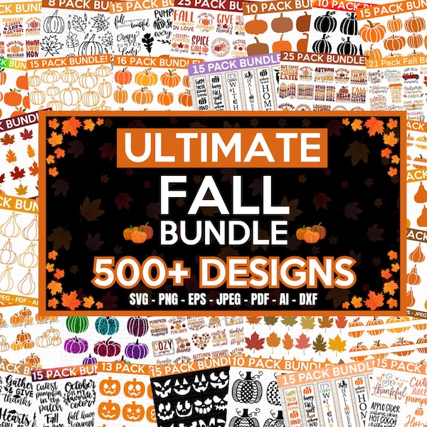 Autumn Clipart - Etsy