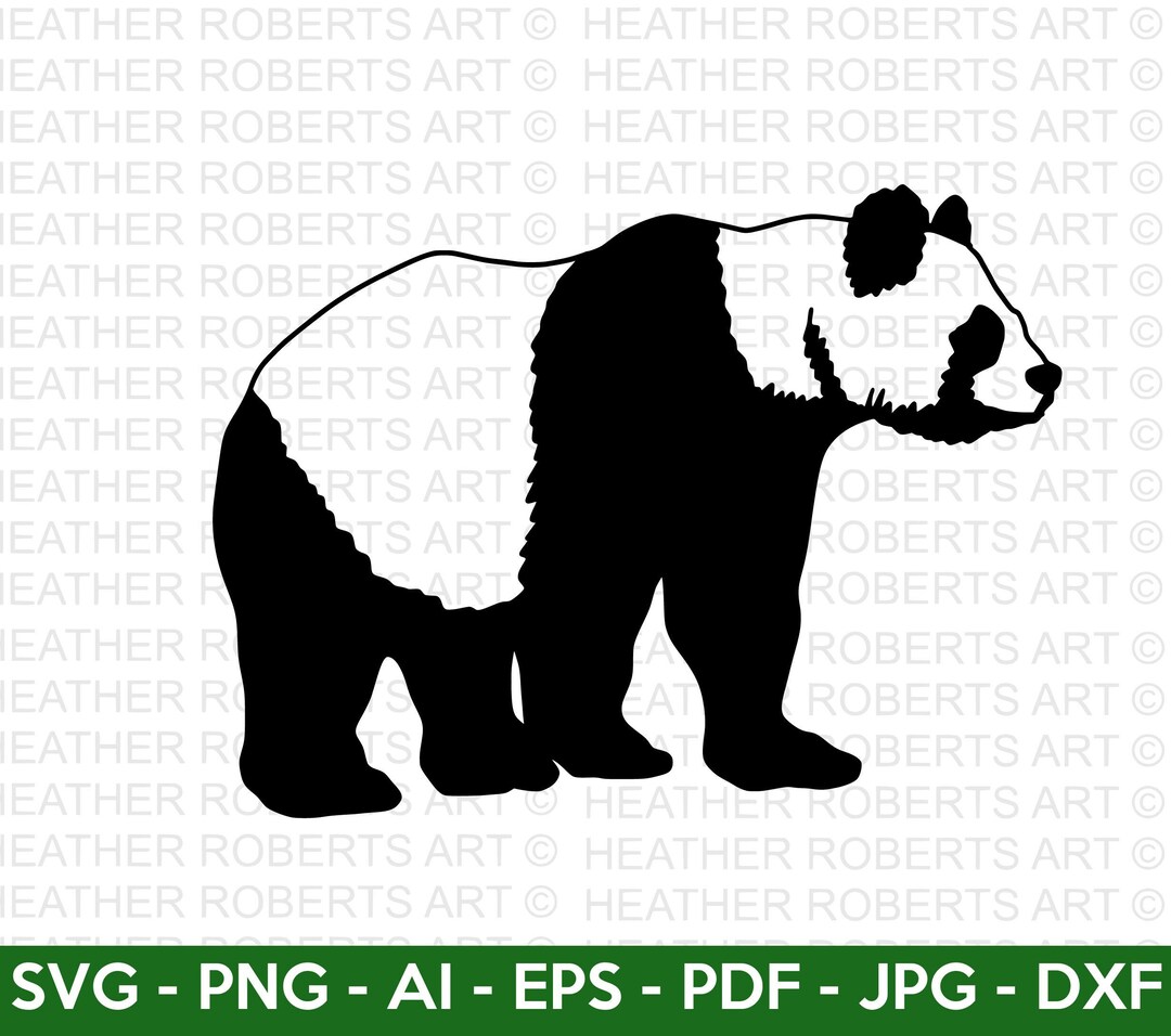 Panda SVG Oso Panda SVG Panda Lover svg Panda Clip art - Etsy México