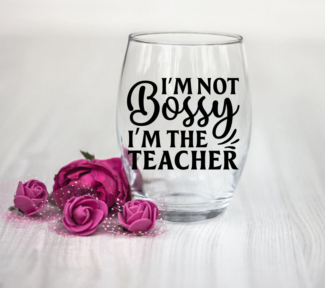 Im Not Bossy Im the Teacher SVG Back to School Svgschool - Etsy
