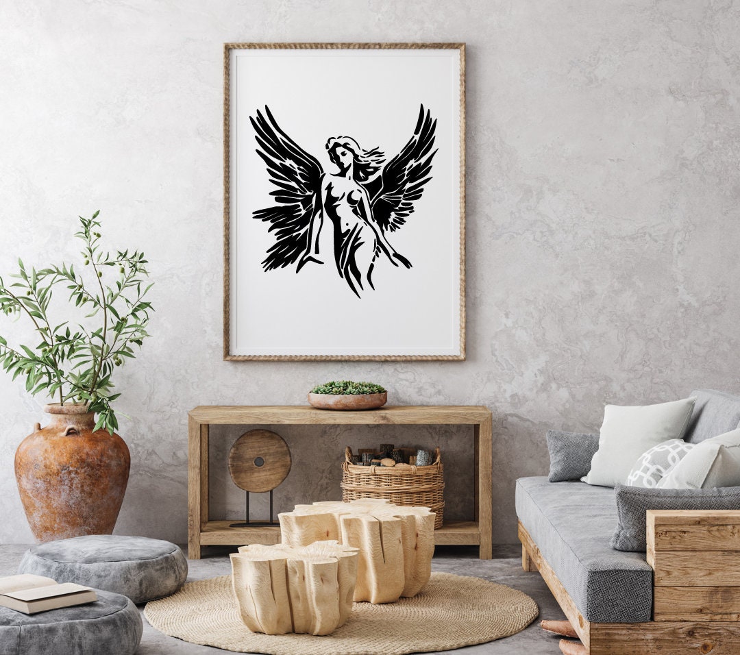 Angel Silhouette SVG Bundle: Religious Cut Files (digital Download) - Etsy