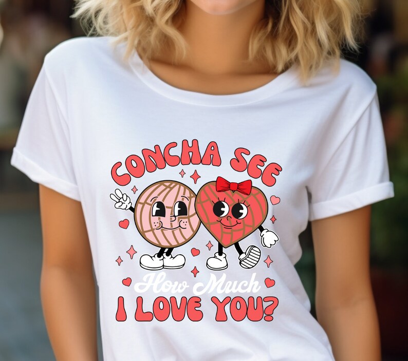 Concha Valentine PNG: Cafecito Y Chisme, Spanish Love (digital Download ...