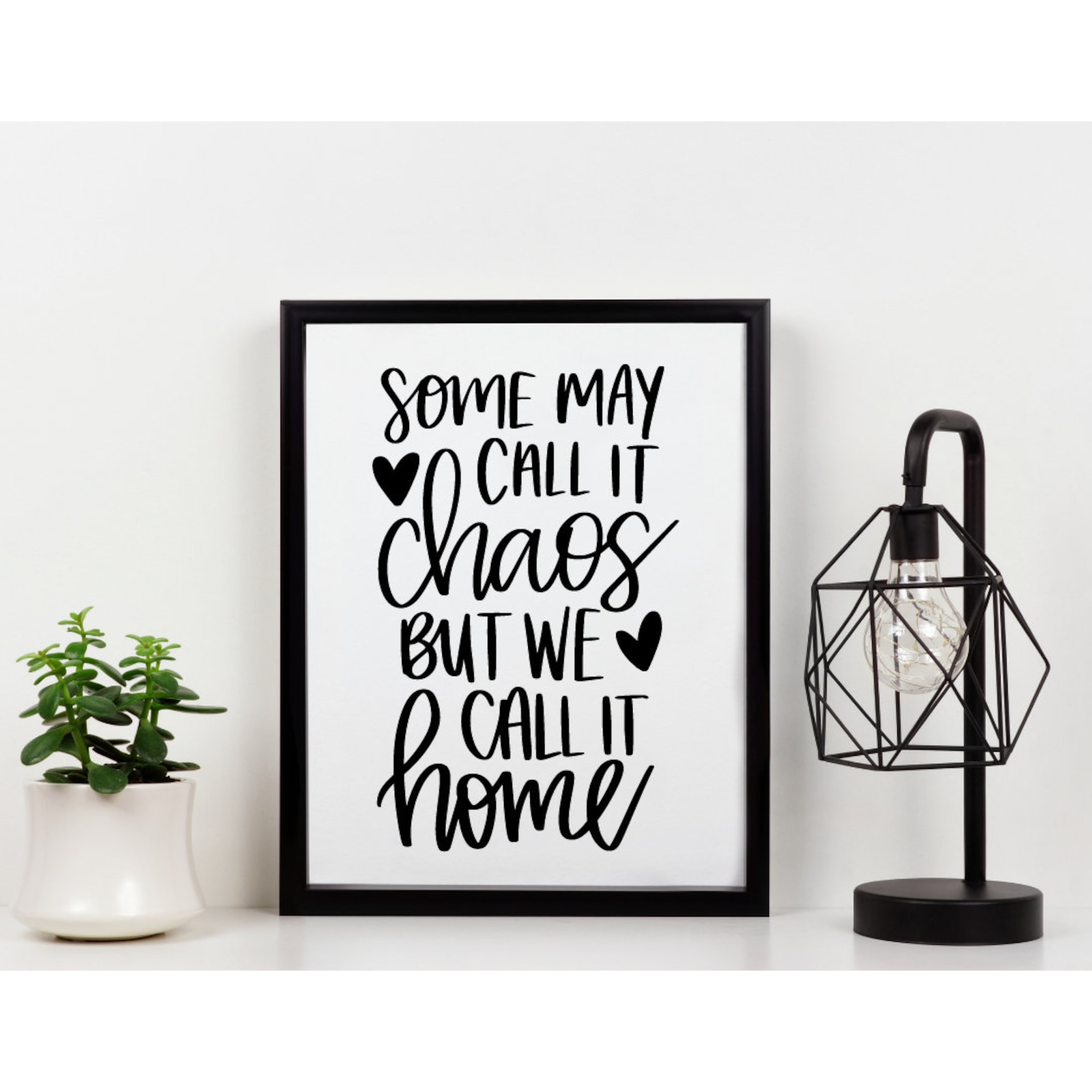 We Call It Home SVG Chaos SVG Svg Family Wall Decor Svg | Etsy