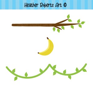 14 PACK Monkeys Clipart Set - PNG JPEG Cute Monkeys, Monkey, Baby ...