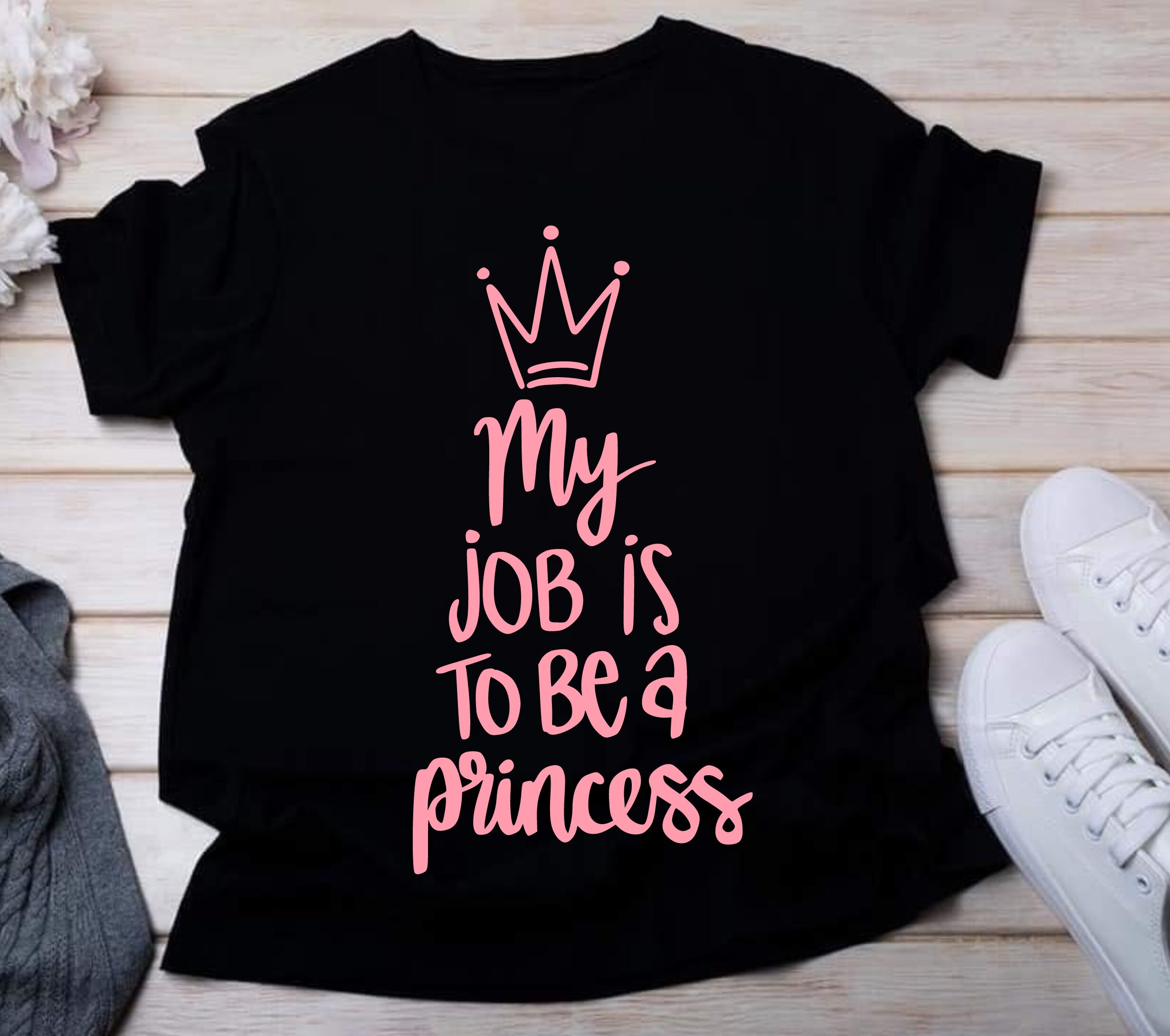 My Job is to Be A Princess SVG Princess SVG Little Girl SVG - Etsy