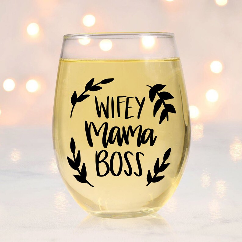 Wifey Mama Boss Svg Mom Shirt Svg Mothers Day T Mom Etsy