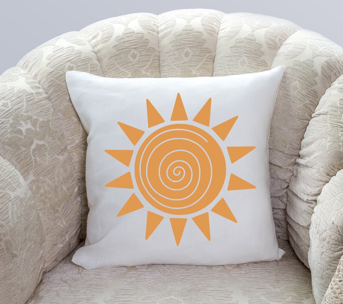 Boho Sun SVG Sun SVG Boho Clipart SVG Modern Design Svg - Etsy