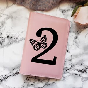 Butterfly Monogram Numbers SVG, PNG, Monogram Frame Alphabet, Cut File ...