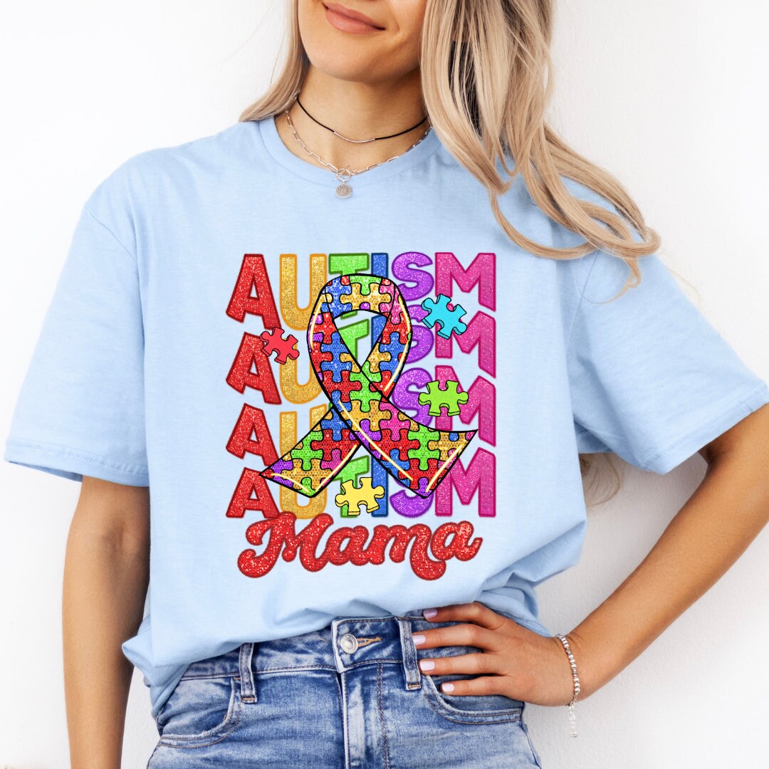 Autism Mama PNG, Autism Awareness Sublimation, Autism PNG, Autism ...