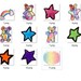 Rainbow Teddy Bears Watercolor Clipart - PNG File - Baby Toys Clipart ...
