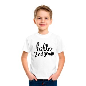 Back to School SVG Bundle, First Day of School Svg, Hello Second Grade ...