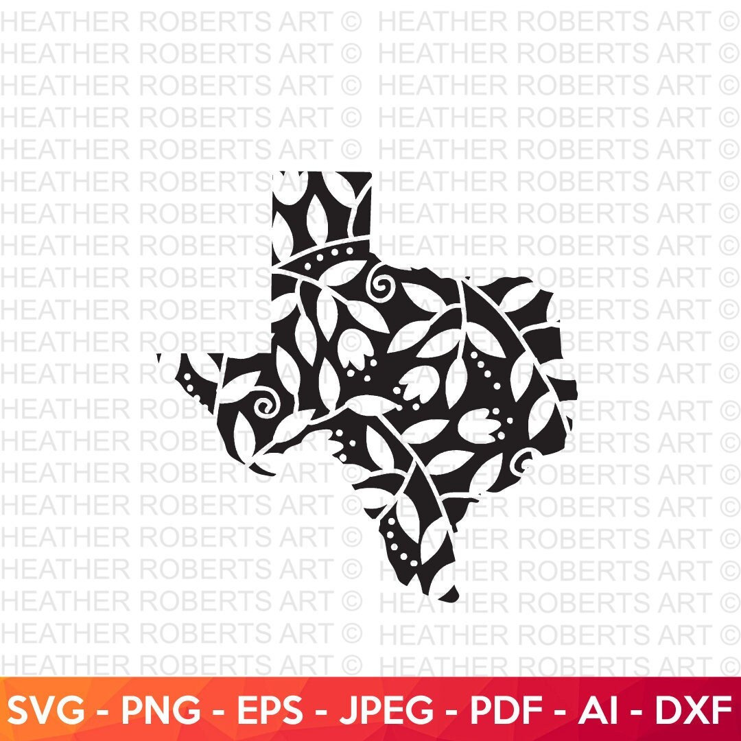 Texas Pattern Design SVG Texas Svg Texas Clipart Texas - Etsy