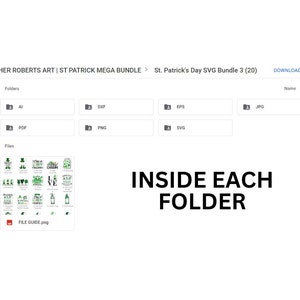 St Patrick MEGA BUNDLE, St Patrick Svg Bundle,100+ Designs, Heather ...